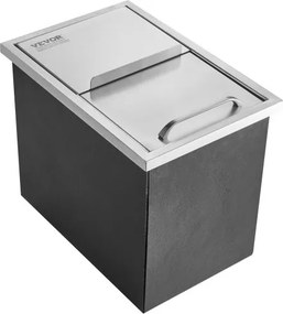 Nádoba na led, 45,7 cm D × 30,5 cm Š × 36,8 cm