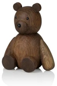 Dřevěný medvídek Teddy Bear Smoked Oak Large Lucie Kaas
