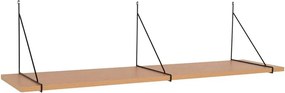 Police v dekoru jasanu v přírodní barvě 120 cm Chiba – House Nordic