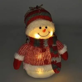 Solight 1V257 LED sněhulák / 26cm / 6x LED / IP20 / 3x AA
