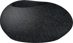 Scheurich Květináč Flow (Stony Black, Ø 73 cm x 35 cm)