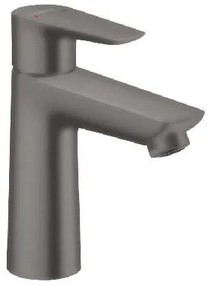 Hansgrohe Talis E - Umyvadlová baterie s výpustí, kartáčovaný černý chrom 71710340