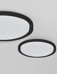 LED stropní svítidlo Troy 46 černé