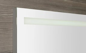 Sapho BRETO zrcadlo s LED osvětlením a policí 1000x608mm BT100