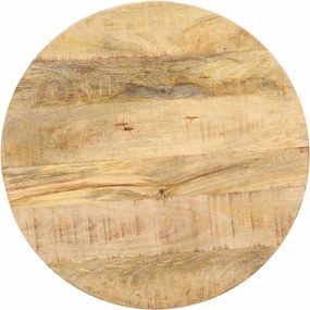 Odkládací stolek 48 x 48 x 56 cm masivní mangovníkové dřevo 320656