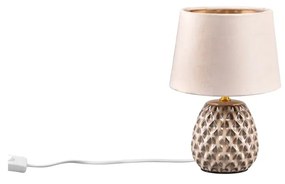 Béžová stolní lampa (výška 27 cm) Ariana – Trio