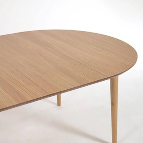 Jídelní stůl quio ø 120 (200 x 120) cm dubový MUZZA