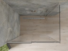 Mexen Omega sprchový kout 110x90cm, 8mm sklo, chromový profil-čiré sklo, 825-110-090-01-00