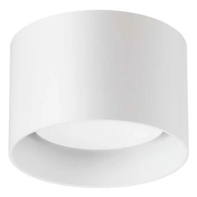 Ideal Lux Stropní přisazené svítidlo SPIKE PL1, Ø 100 mm Barva: Bílá