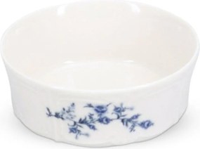 Bílá/modrá porcelánová miska 410 ml Retro – BonBistro