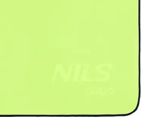 NILS aqua NAR11 Ručník z mikrovlákna zelený/černý