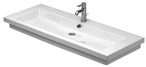 Duravit 2nd floor - umyvadlo do nábytku 120x50,5cm na 1 baterii 0491120000