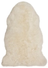 Bílá ovčí kožešina Bonami Selection, 60 x 90 cm