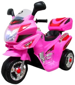Dětská elektrická motorka M6 růžová