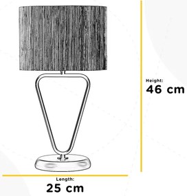 ONLI - Stolní lampa MADU 1xE27/22W/230V 46 cm