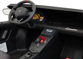 Dětské elektrické autíčko Lamborghini Aventador SV 24 V šedé