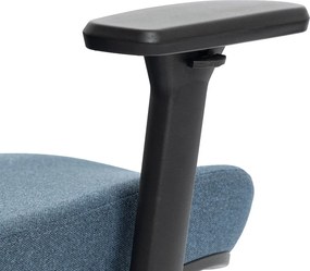 Ergonomická kancelářská židle MERTON - modrá síťovina