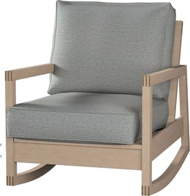 Potah na křeslo IKEA Lillberg barva modrá látka pletený vzor