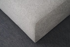 Hanah Home Rohová pohovka LINDEN MINI levá světle šedá