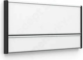 ACCEPT Dveřní tabulka ACS 187 x 93 mm - stříbrná tabulka