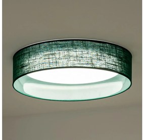 Duolla - LED Stropní svítidlo ROLLER LED/24W/230V pr. 45 cm zelená