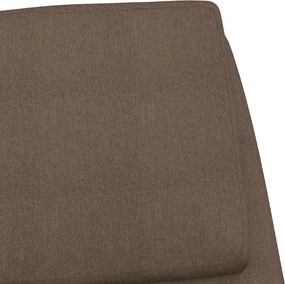 Relaxační židle taupe textil 341321