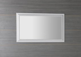 Sapho, AMBIENTE zrcadlo v dřevěném rámu 620x1020mm, starobílá, NL706