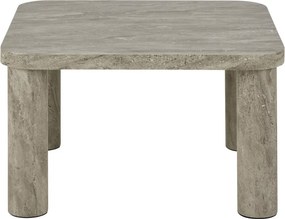 Konferenční stolek Solano 60 cm mramor šedý