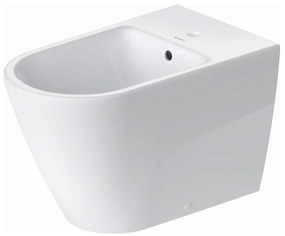Duravit D-Neo - Stojící bidet, s přepadem, otvor pro baterii, bílá 2294100000