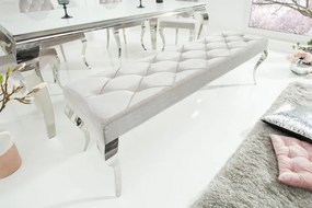 Stříbrná lavice Modern Barock 45 x 170 cm »