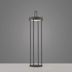 LD 19301-18 ANSELM LED stolní lampa na baterie černá 50cm dotykový stmívač IP44 zahradní svítidlo 2700K - JUST LIGHT