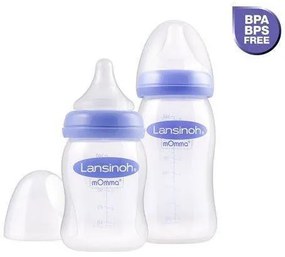 Lansinoh Kojenecká láhev s NaturalWave TM savičkou 160ml,pomalý průtok