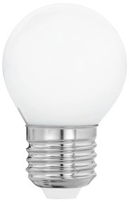 LED žárovka E27 G45 4W, teplá bílá, opálová