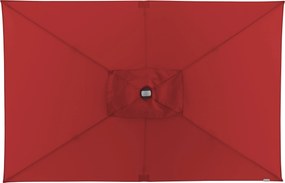 Doppler EXPERT zahradní slunečník 220 x 140 cm bordó
