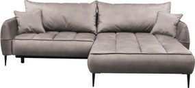 XXXLutz ROHOVÁ SEDAČKA, textil, béžová MID.YOU - Sedací soupravy - 001574002801