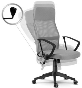Global Income s.c. Kancelářská židle Sydney 2, světle šedá