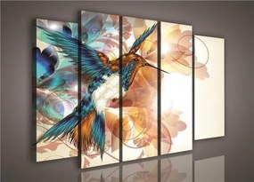 Obraz na plátně kolibřík 150 x 100 cm