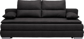 XXXLutz ROZKLÁDACÍ POHOVKA, textil, antracitová Livetastic - Rozkládací pohovky - 001574001213