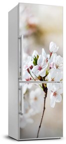 Wallmuralia Samolepící nálepka na ledničku Květy višně 60x180 cm