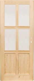 Hrdinka Interiérové dveře Jasmine B 70 cm Levé