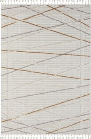 My Flair, Kusový koberec Luana 1 creme, 200x290, bílá, chodba / předsíň