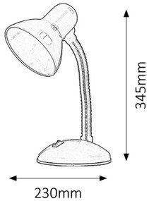 Rabalux 4169 stolní lampa Dylan