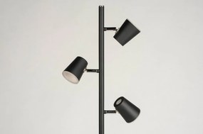 Stojací designová LED lampa se stmívačem Ferranta Black