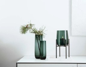 Skleněná váza výška 29 cm AJANA ASA Selection - zelená
