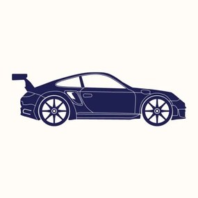 Samolepka / dětská samolepka Porsche 911 5025 - 17 x 50 cm