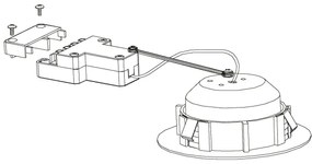 Eglo 95858- SADA 3x LED Stmívatelné podhledové svítidlo PINEDA 1xLED/5,5W/230V
