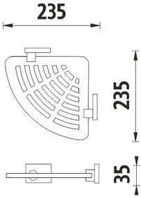 Nimco Rohová police IXI - KE X211-26
