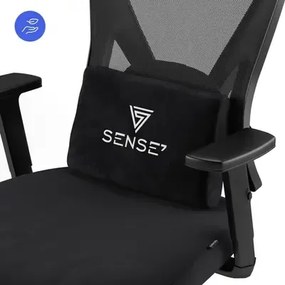 SENSE7 Tone černá / Kancelářské ergonomické křeslo / nosnost 130 kg