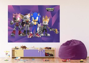 Dětská vliesová fototapeta na zed' Sonic | 252 x 182 cm | DFTDXL1969