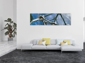 Obraz - atomium v Bruselu (170x50 cm)